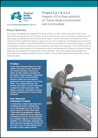 Project 2.2.2 – NESP TWQ